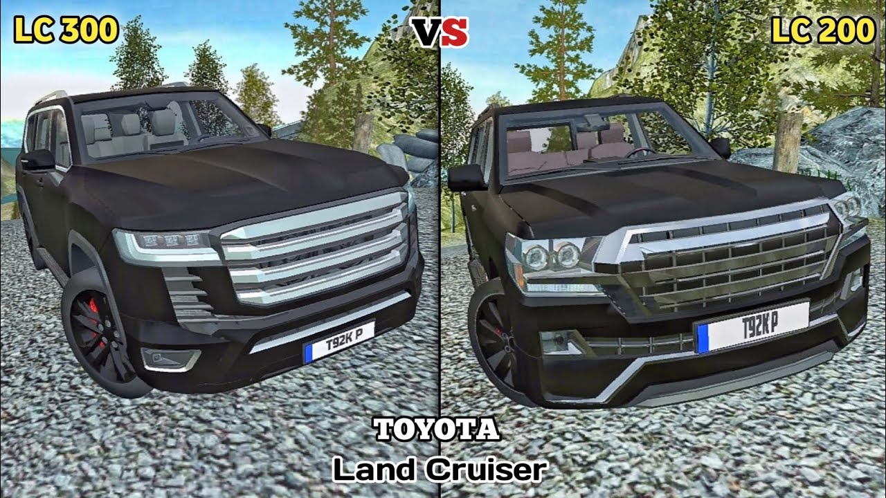 Toyota Land Cruiser | LC 200 vs LC 300 | Car Simulator 2 - YouTube