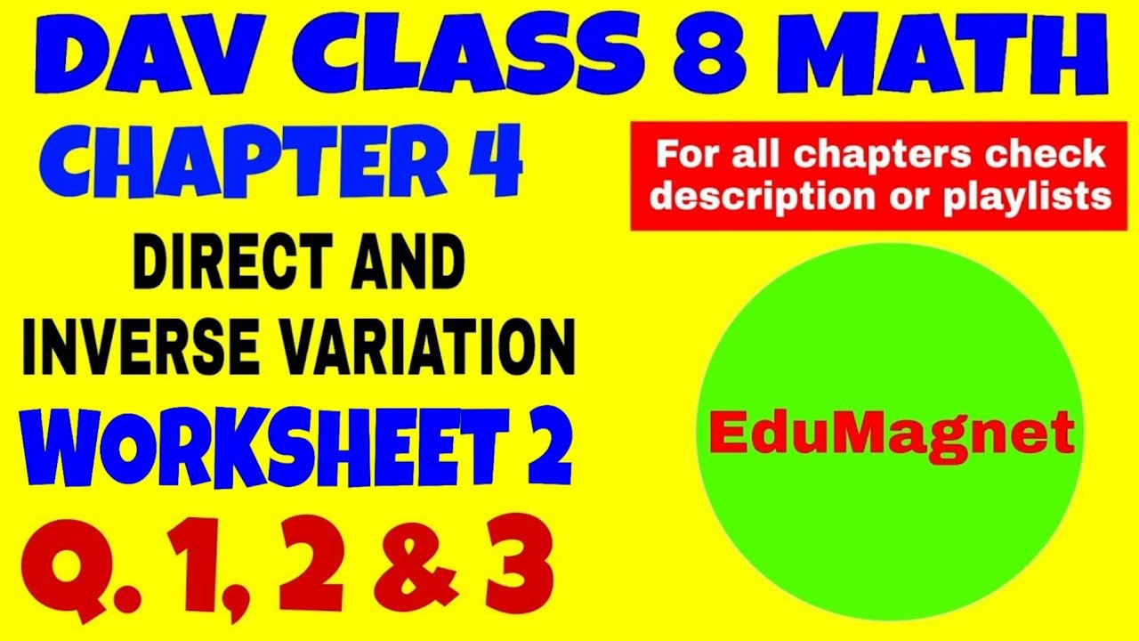 DAV MATH CLASS 8 CHAPTER 4 WORKSHEET 2 Q 1 2 3 DAV CLASS 8 MATHS dav-math-class-8-chapter-4-worksheet-2-q-1-2-3-dav-class-8-maths