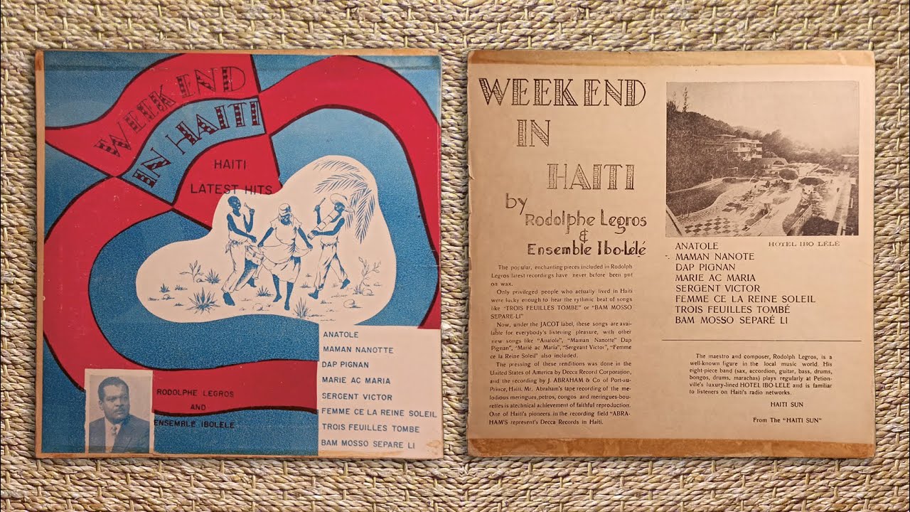 Rodolphe Legros & Ensemble Ibo-Lele - Marie ac Maria (Jacot 1955) HAITI ...