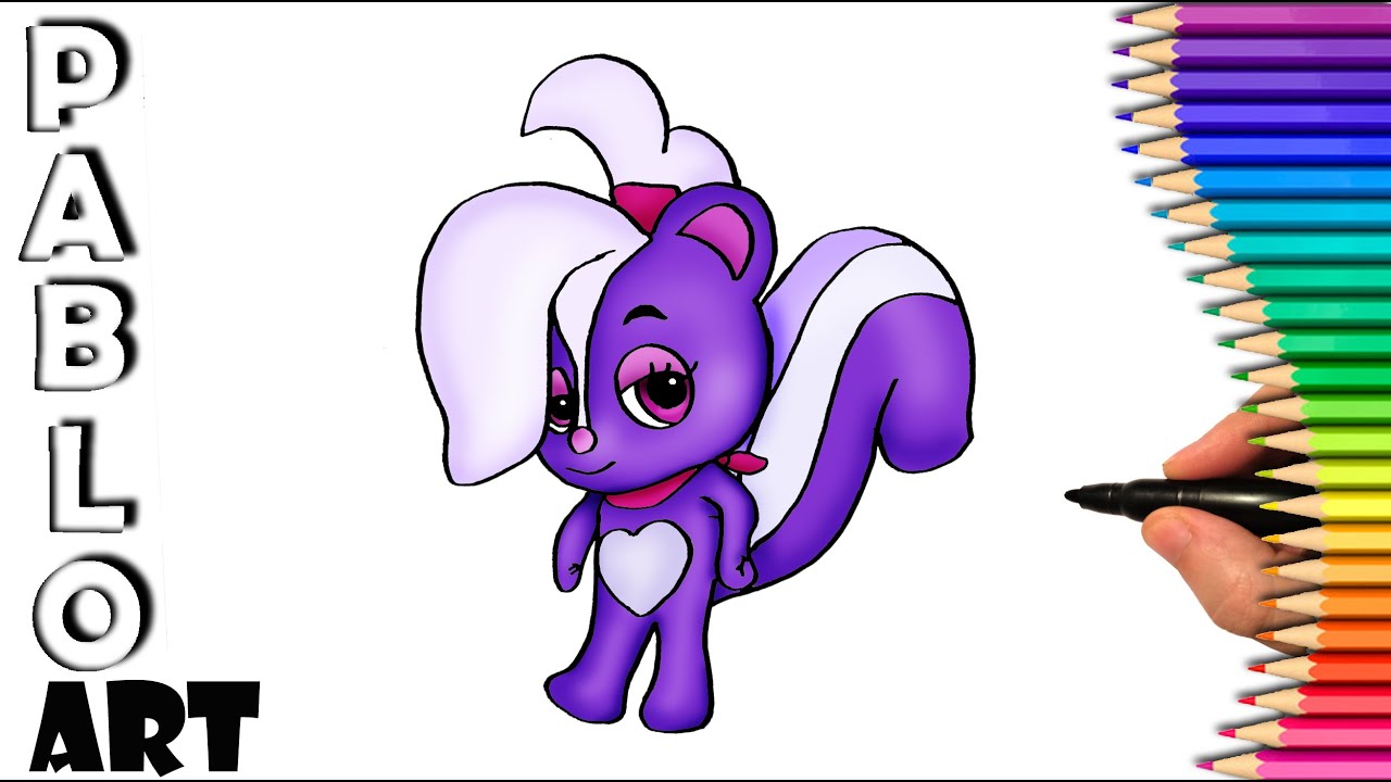 How to Draw Nina from Pinkfong | Learn to Draw step by step - YouTube