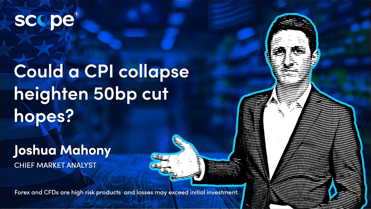Could a CPI collapse heighten 50bp cut hopes? | US CPI Preview - YouTube