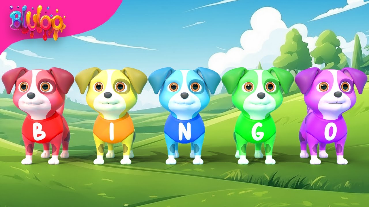 BINGO | Nursery Rhymes | Baby Song | BluLoo Nursery Rhymes & Kids Songs ...