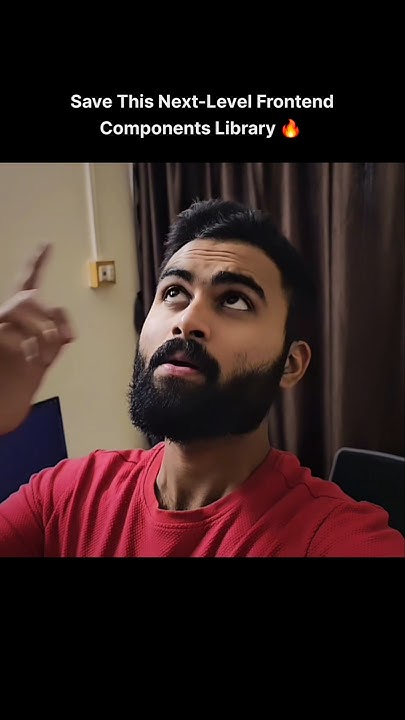 Stunning Frontend Components Library 😍 Javascript Html Css Reactjs Webdevelopment Youtube