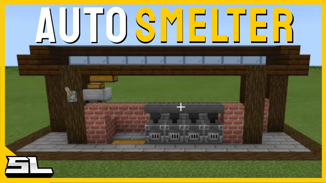 Minecraft - Auto smelter tutorial - YouTube