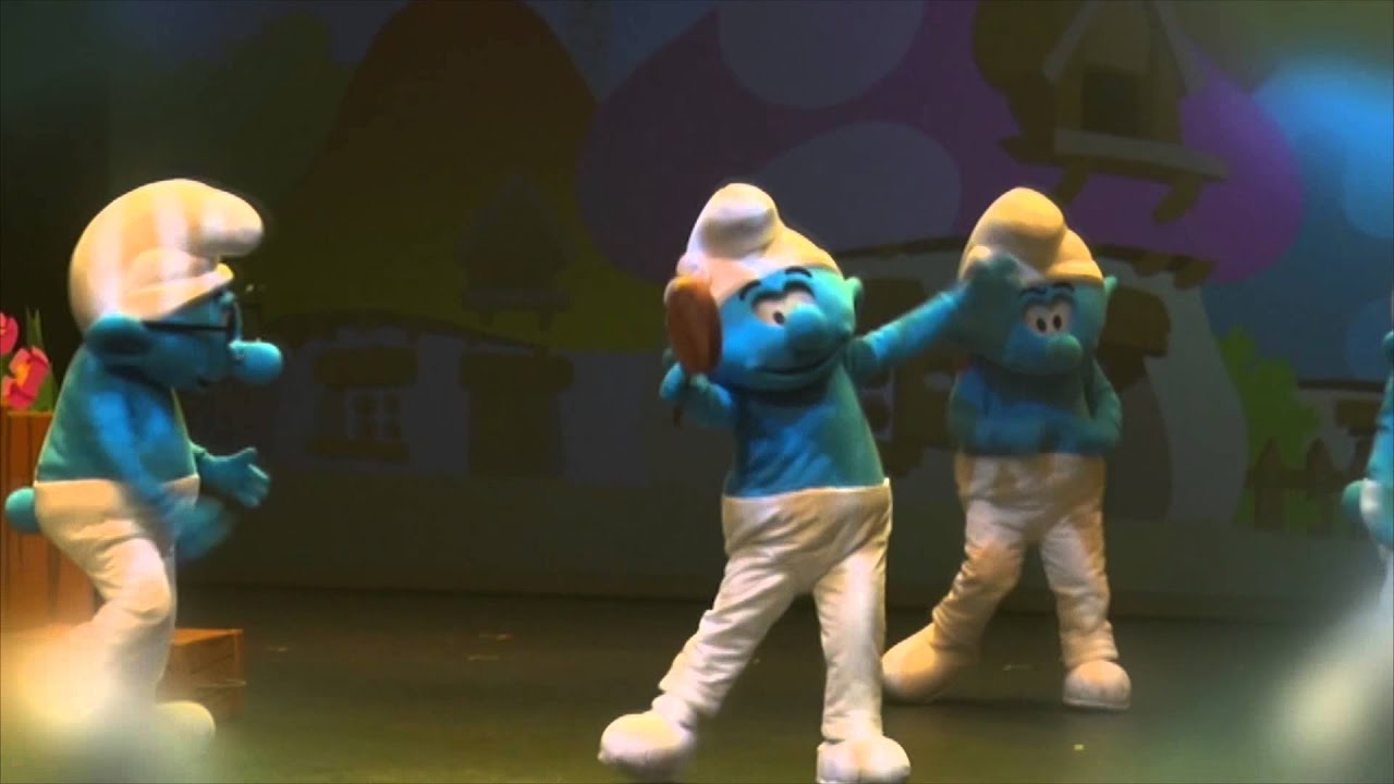 The Smurfs Live On Stage Singapore - YouTube