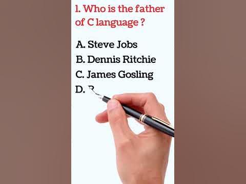 Who is the father of C Launguag ? Drop Your Answer in Comment... # ...