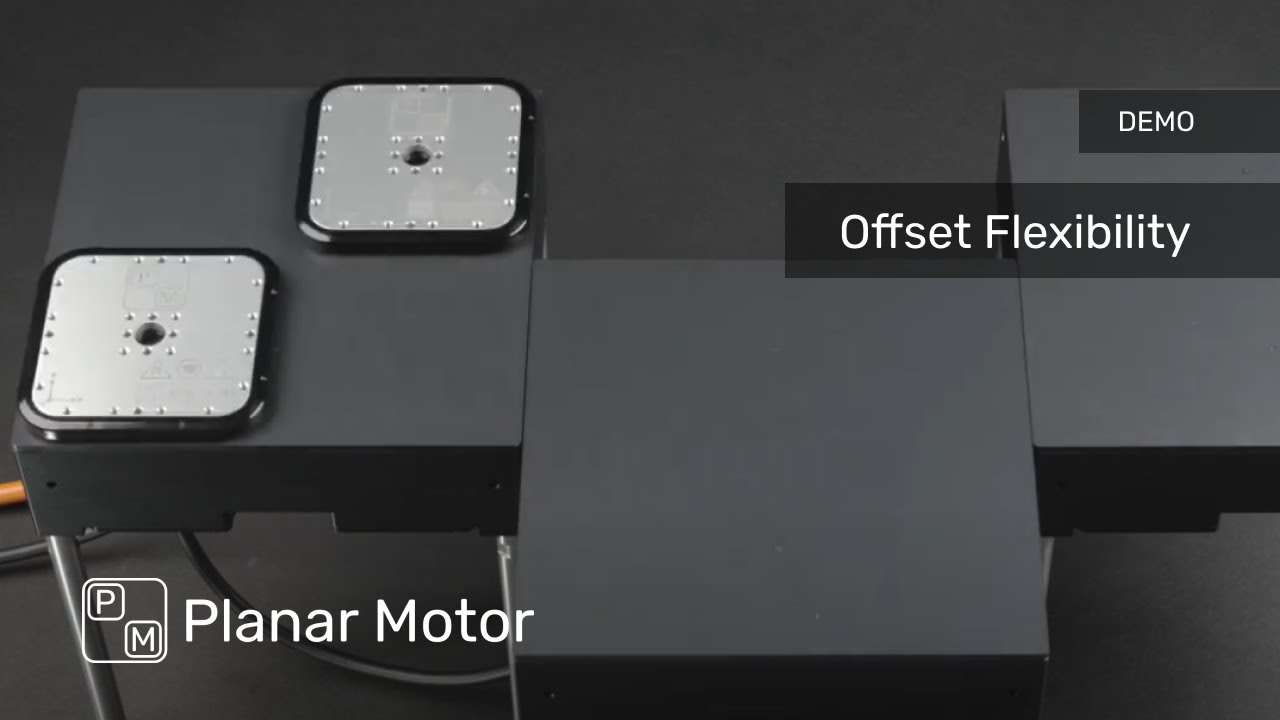 Planar Motor Layouts with Offset Flexibility - YouTube