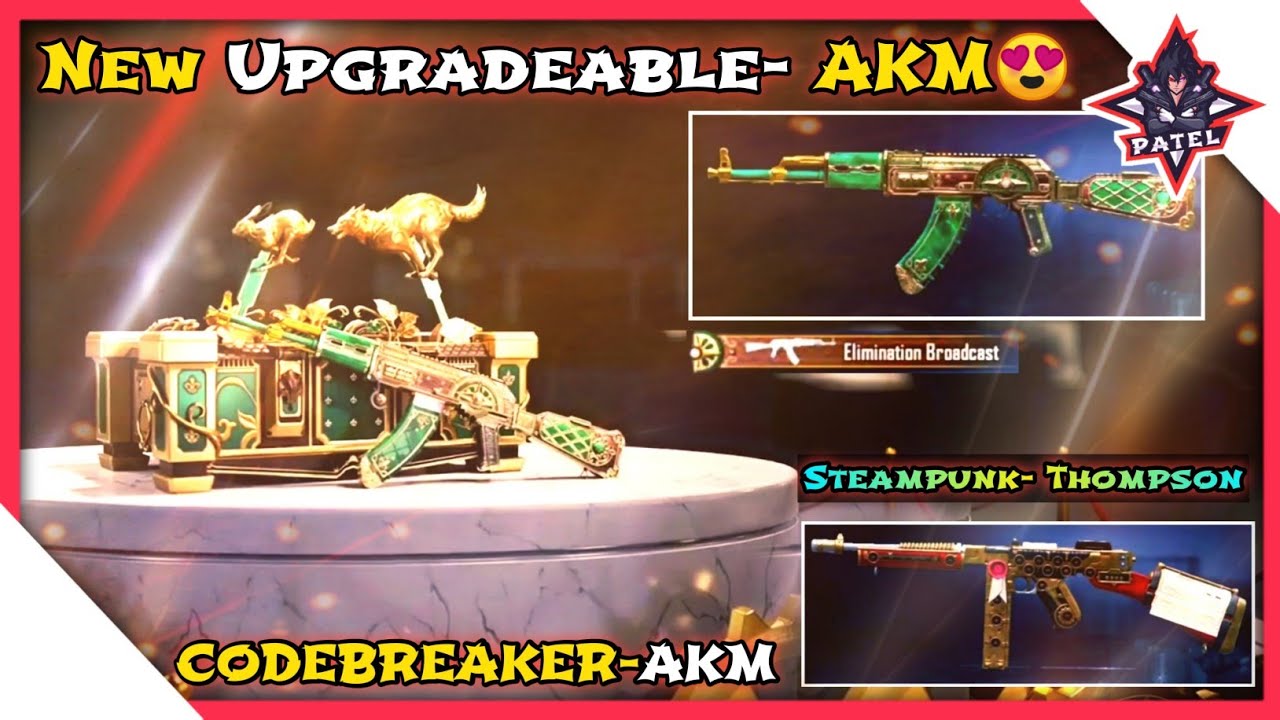 NEW UPGRADEABLE AKM | CODEBREAKER AKM UPGRADE | NEXT UPGRADEABLE GUNS ...