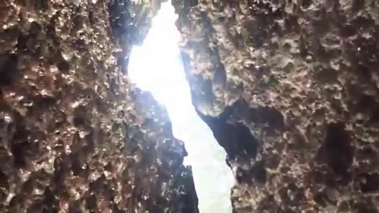 Cave waves - YouTube