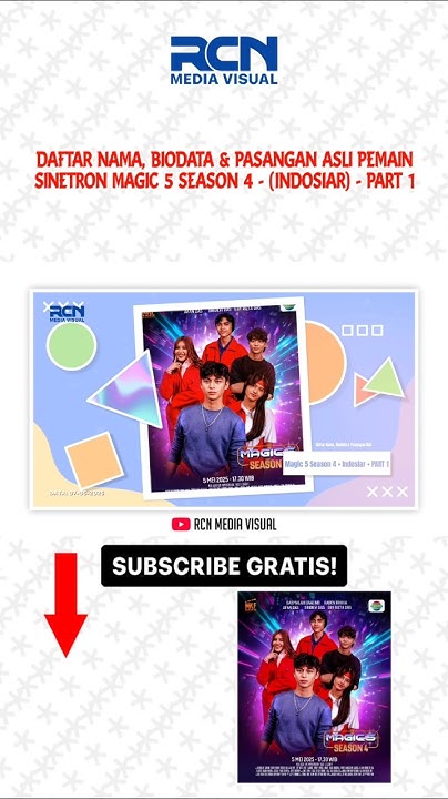 Daftar Nama, Biodata & Pasangan Asli Pemain Sinetron MAGIC 5 SEASON 4 - (INDOSIAR) - PART 1 ...