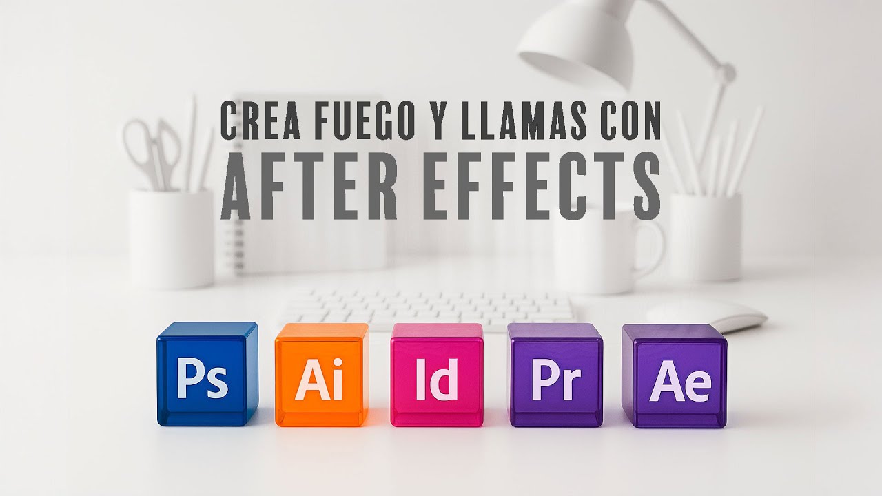 Creamos fuego con Particle World en After Effects - YouTube
