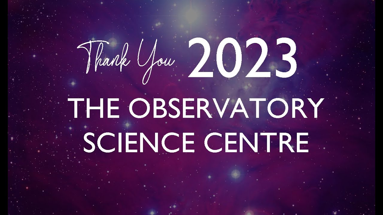 End of 2023 Season at The Observatory Science Centre, Herstmonceux - YouTube