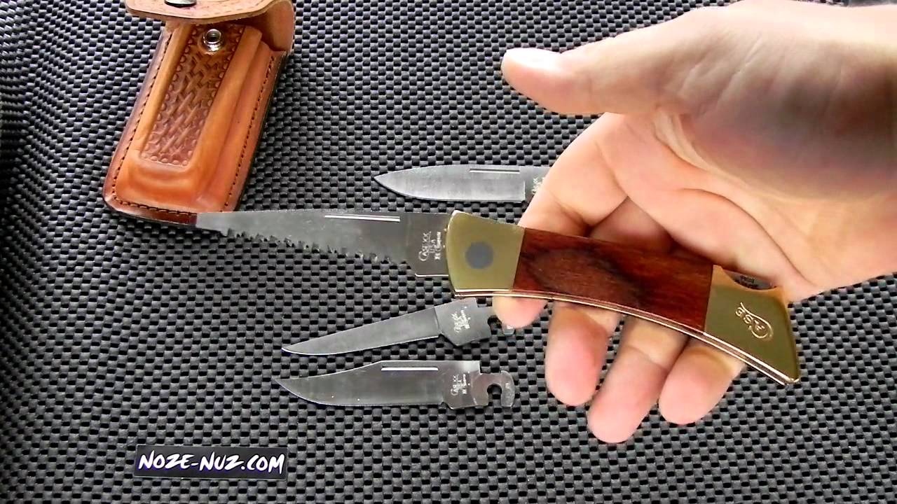 CA2031 CASE XX CHANGER ROSEWOOD HANDLES GIFT SET - YouTube