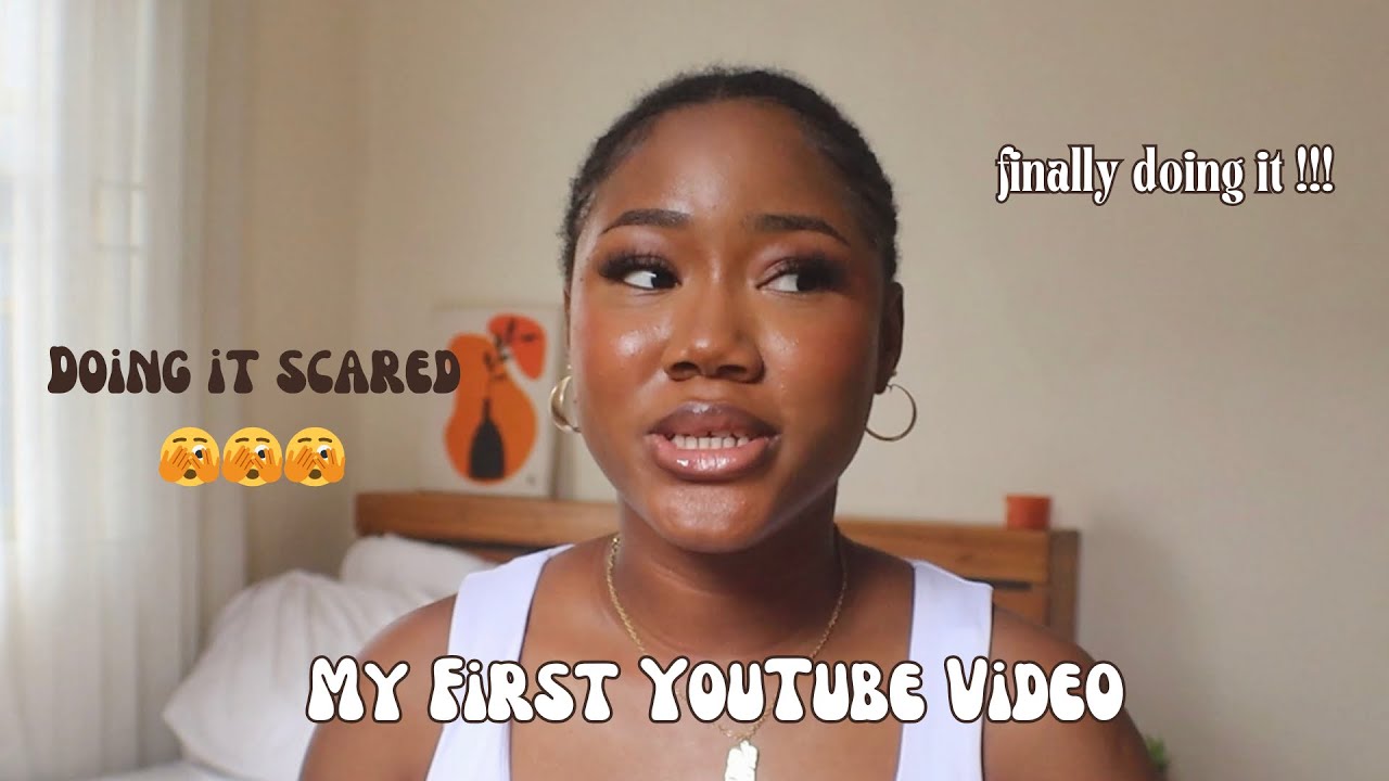 MY FIRST YOUTUBE VIDEO | STARTING IN 2024 | DOING IT SCARED 🫣 - YouTube