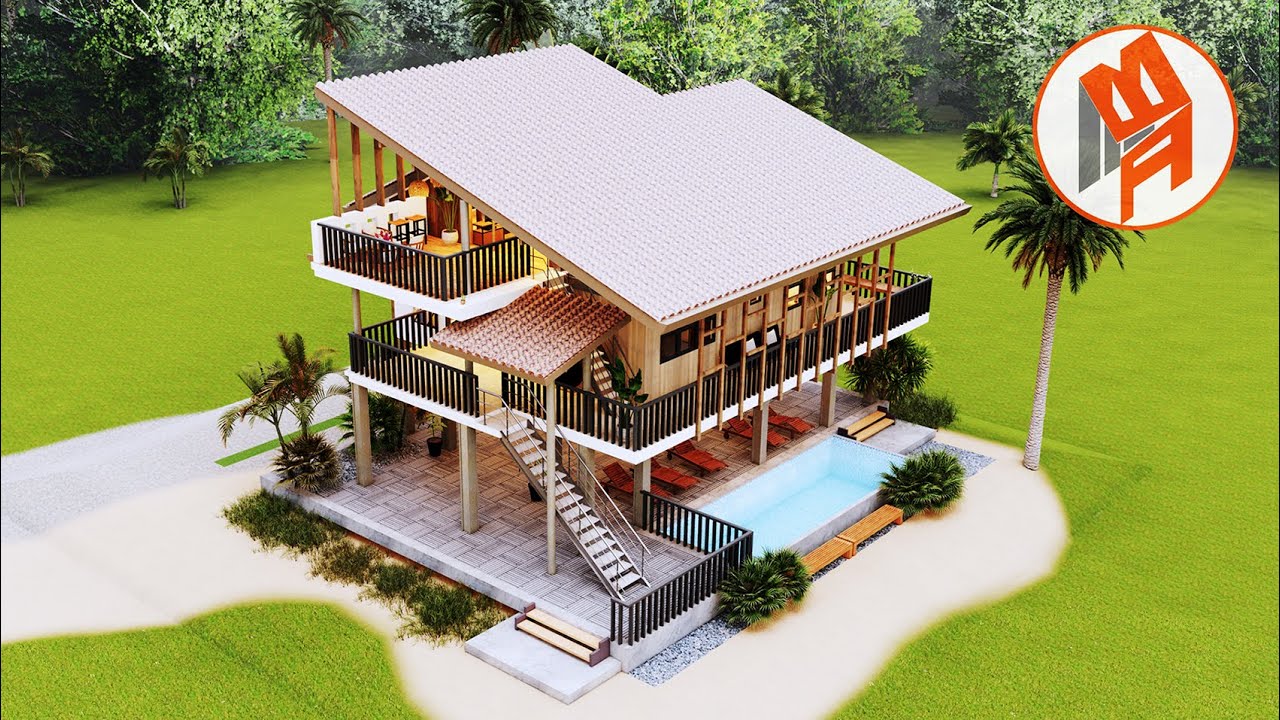 A Dreamy Elevated "Bukid" House - 4 bedroom - YouTube