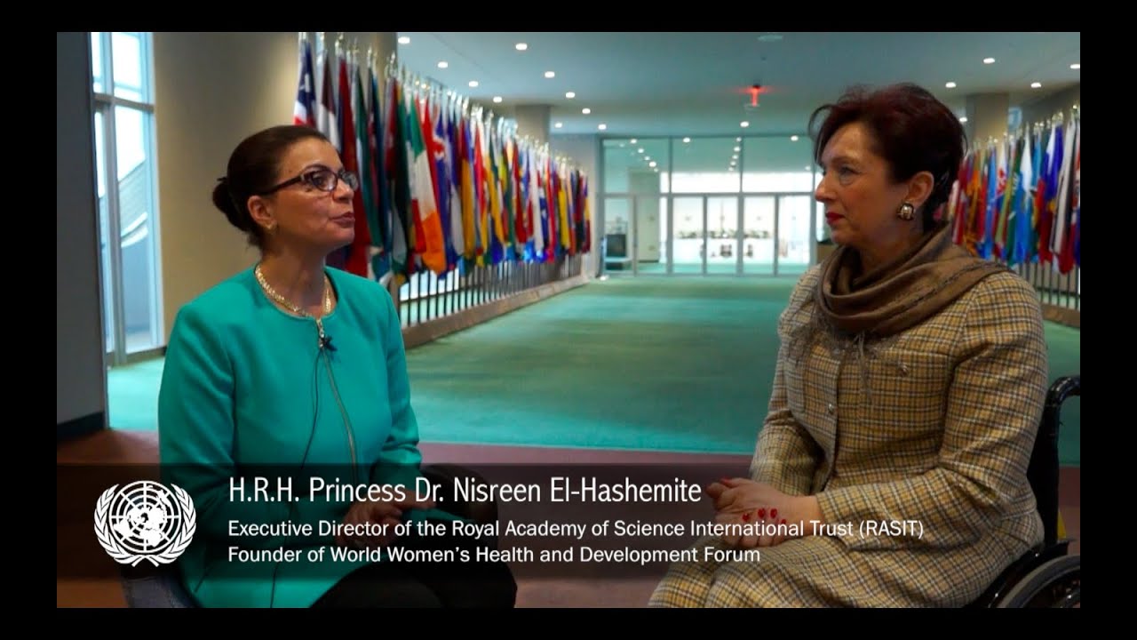 A discussion with H.R.H. Princess Dr. Nisreen El-Hashemite - YouTube