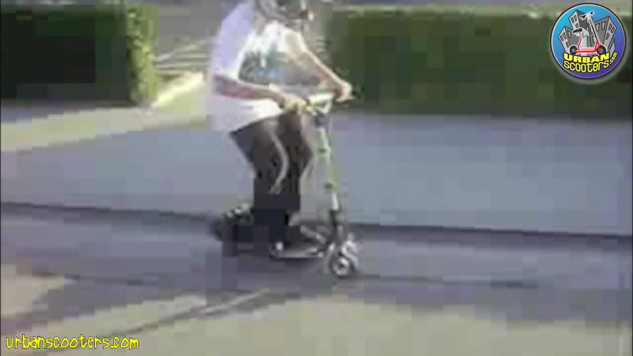 Go Ped Super X-Ped Gas Powered Scooter - YouTube