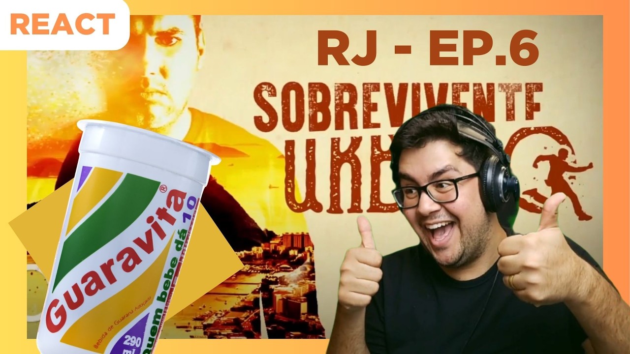 Guaravita é bom demais! - REACT Episódio #6 - Sobrevivente Urbano RJ ...