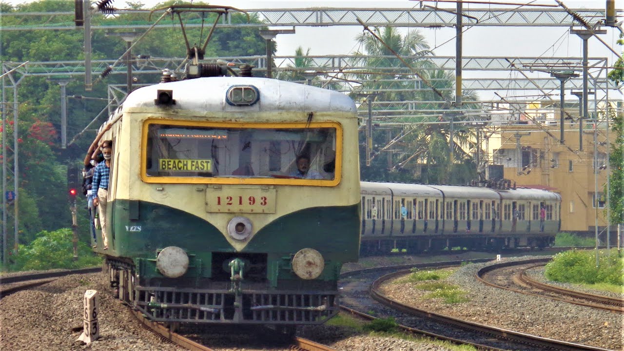 Chennai EMU Acceleration Sounds from 0 to 70 KMPH | Traction Motor ...