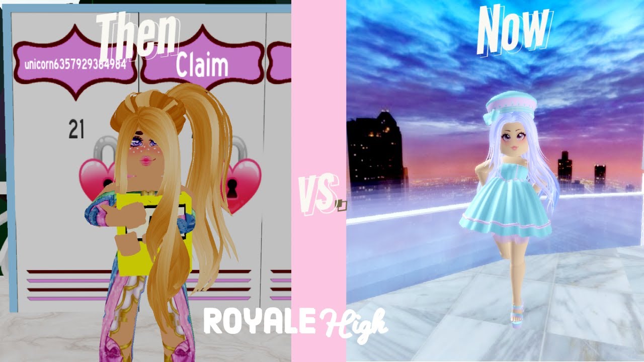 Then vs. Now | Royale High - YouTube