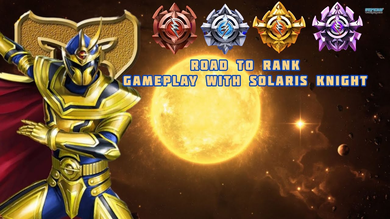 Power Rangers Legacy Wars Road to Rank Gameplay with Solaris Knight ...