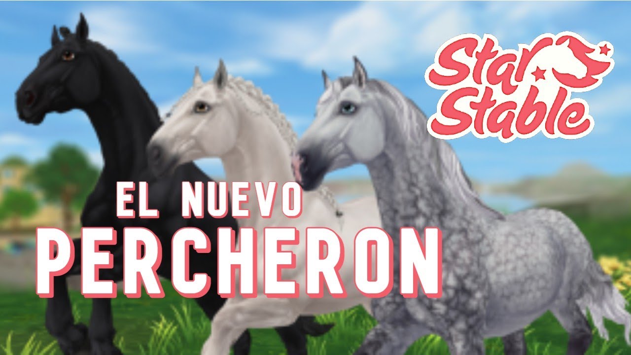 Caballo Percheron Compra Star Stable - YouTube