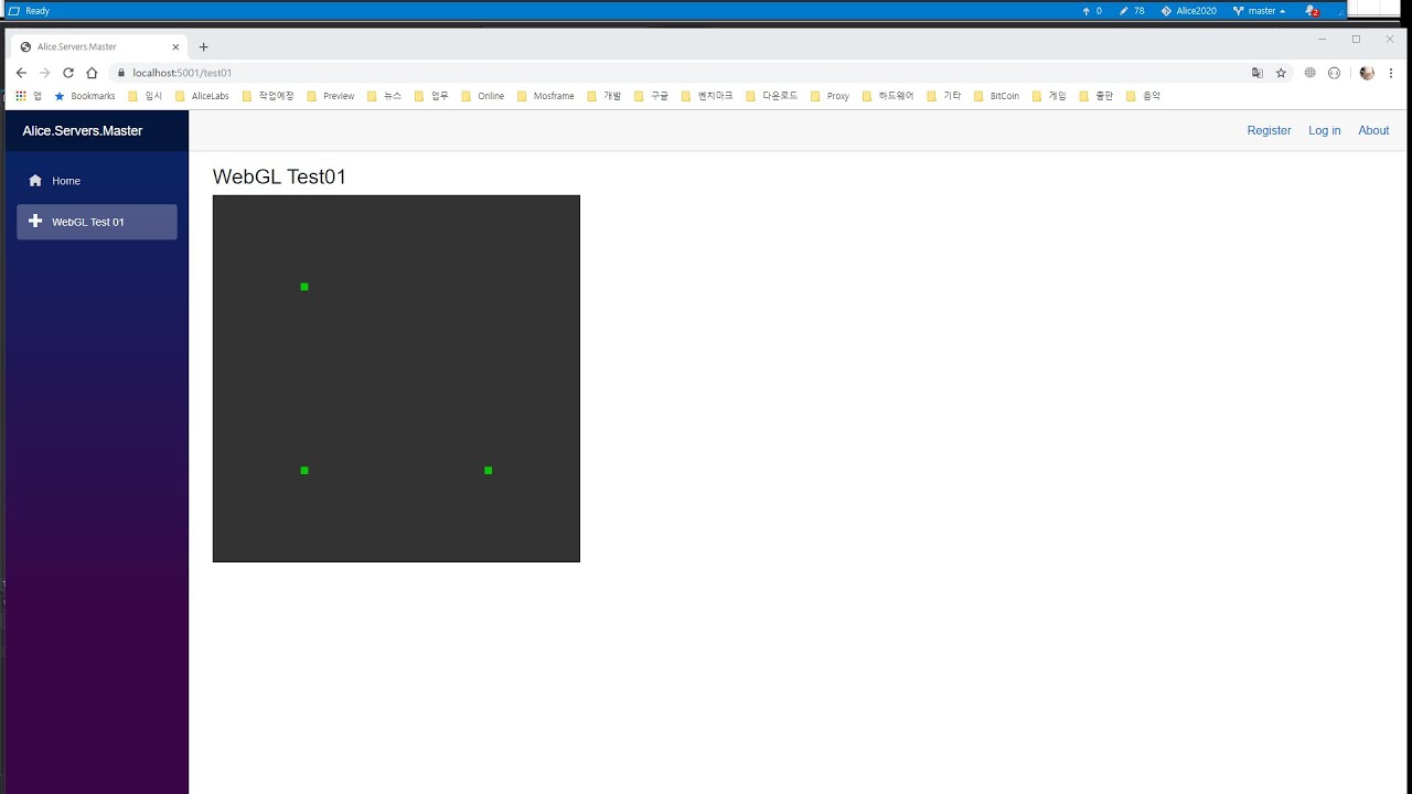 P00550 / Blazor & WebGL / Simple Test / Draw Points - YouTube