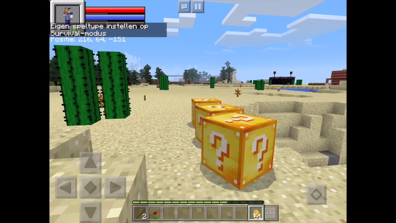 BESTE SPULLEN OOIT!!?! Lucky blocks Minecraft PE // Addon review - YouTube