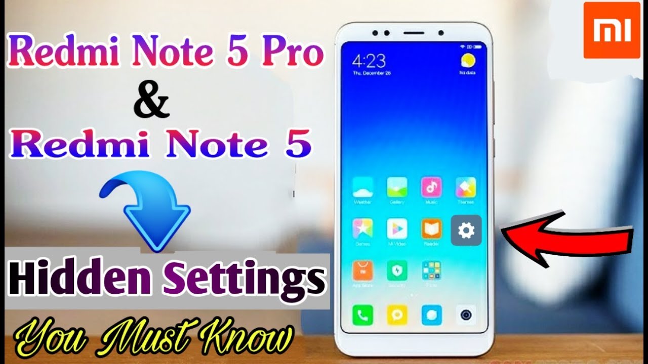 Hidden Settings Of Redmi Note 5 Pro and Redmi Note 5 Xiaomi (Awesome ...