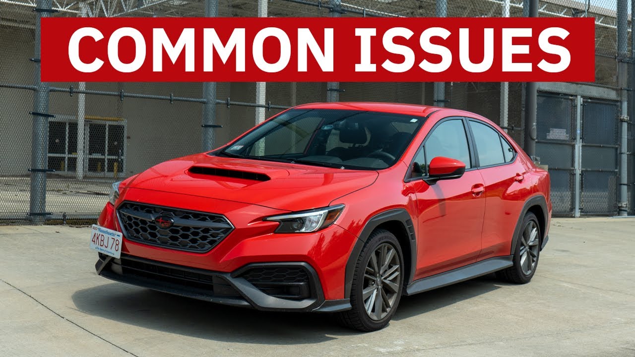 2022+ Subaru WRX Common Problems [UPDATED] - YouTube