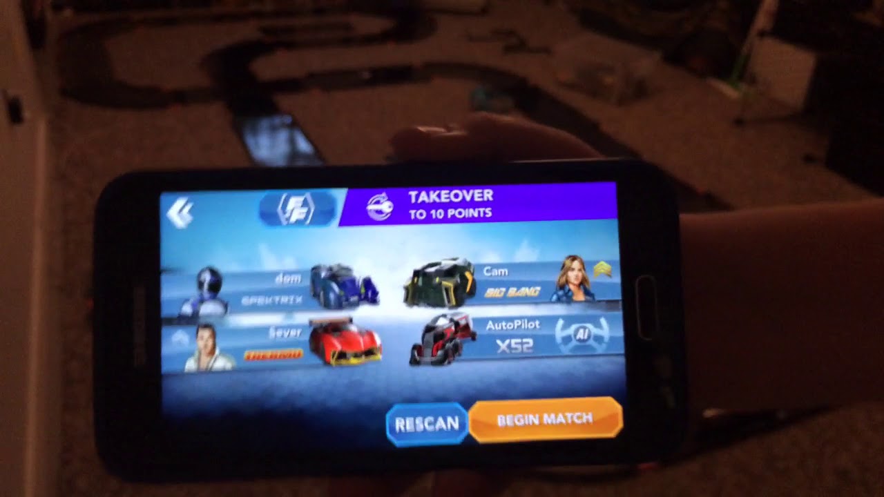 Anki overdrive takeover 16: Spektrix, Big Bang, Thermo, X52 - YouTube