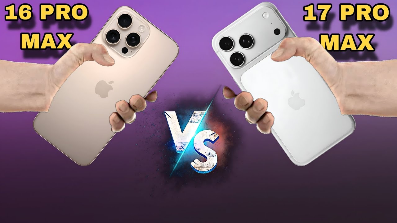 Iphone 17 Pro Max vs 16 Pro Max Comparison! - YouTube