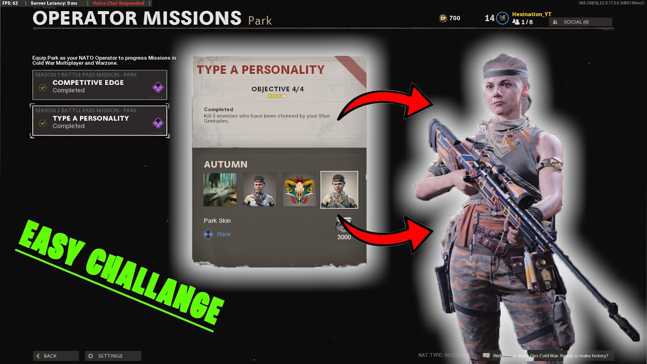HOW TO GET FREE Season 2 Park Operator Skin Customizations in Call of ...