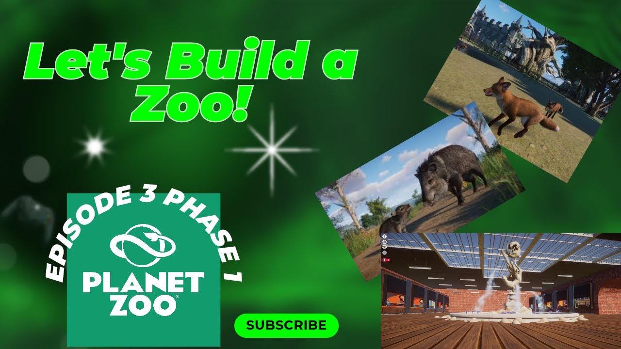 PLANET ZOO: LET'S BUILD A ZOO - PART 3 - YouTube