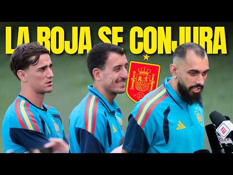 🎙️GAVI, OYARZABAL y BORJA IGLESIAS, optimistas para el reto de cuartos ante BÉLGICA 💪