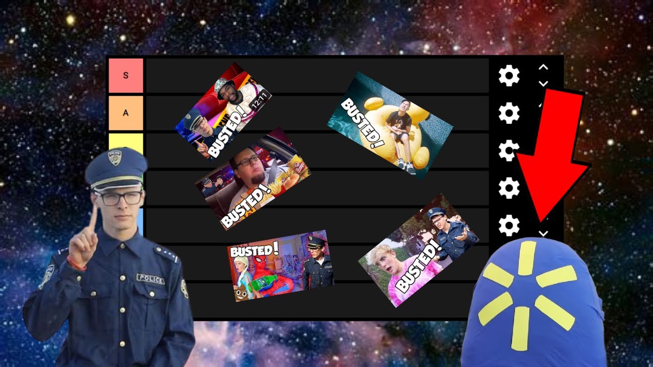 iDubbbz content cop series tier list - YouTube