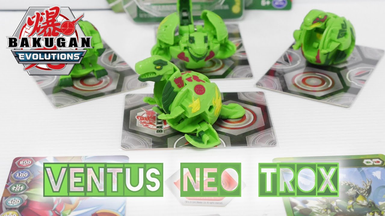 VENTUS NEO TROX (Core) Single Pack | Bakugan Evolutions | BAKUGAN UNBOX ...