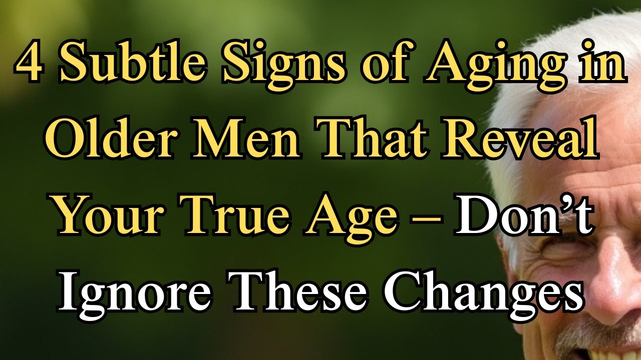 4 Subtle Signs of Aging in Older Men That Reveal Your True Age – Don’t ...