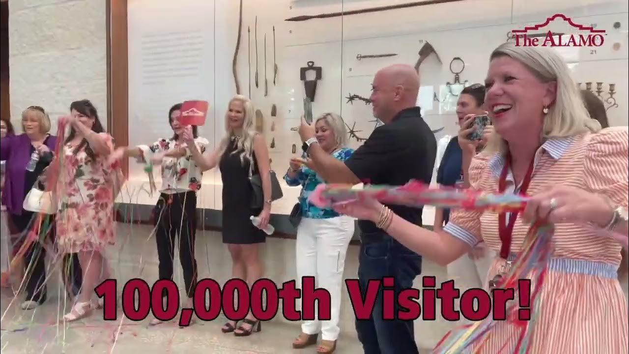 Ralston Family Collection Center 100,000th Visitor - YouTube