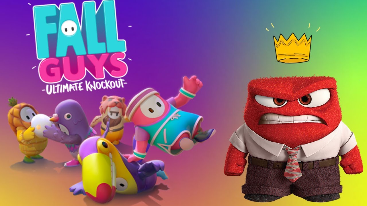 RAGING At See-Saw!! - Fall Guys - YouTube