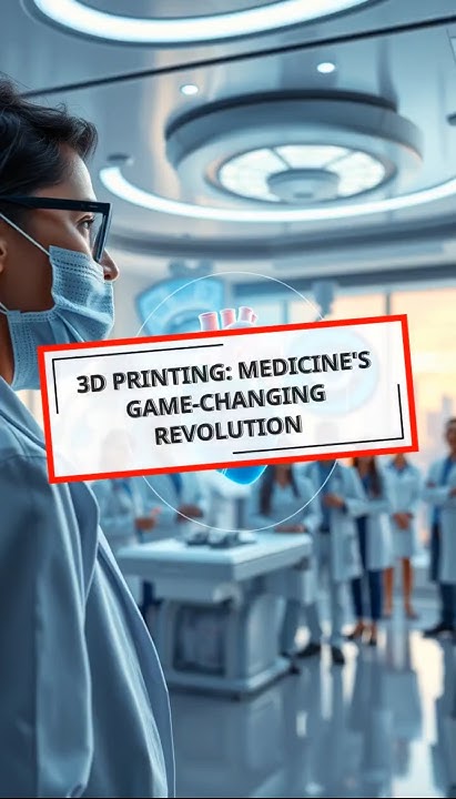 🔬 3D Printing Medicine's Game-Changing Revolution - YouTube