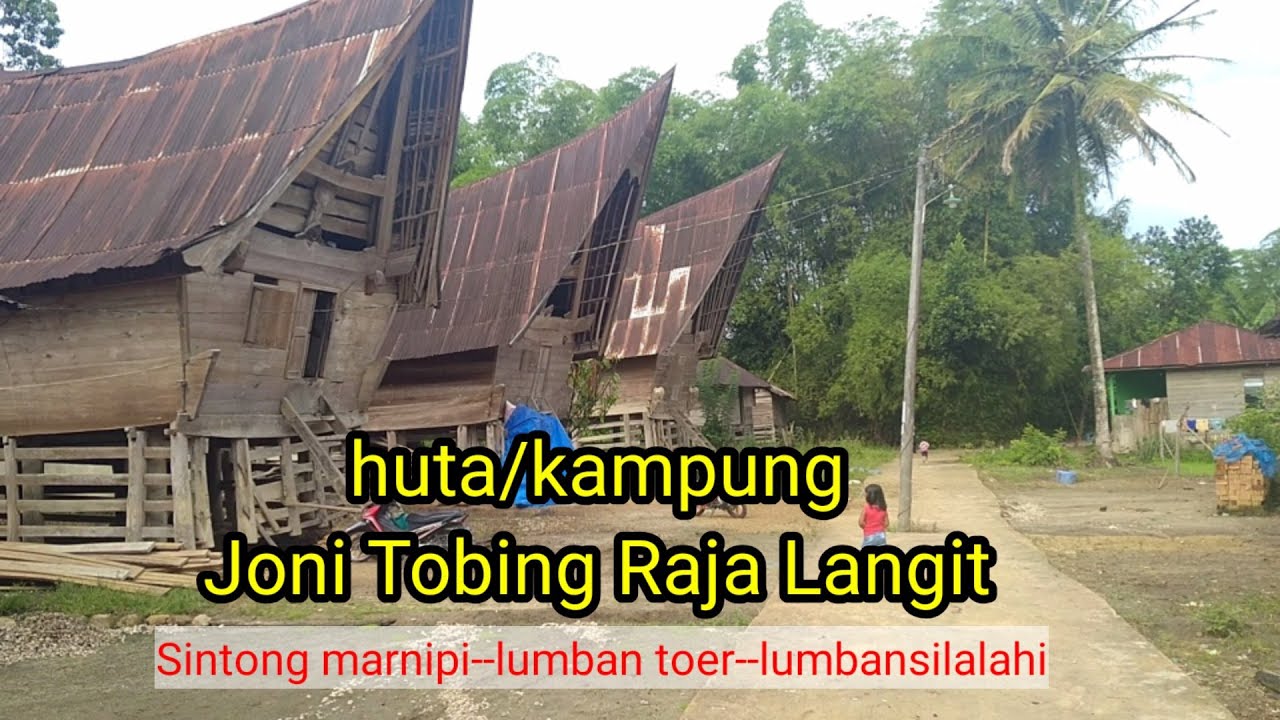 Rumah adat Batak Toba, jabu sopo - YouTube