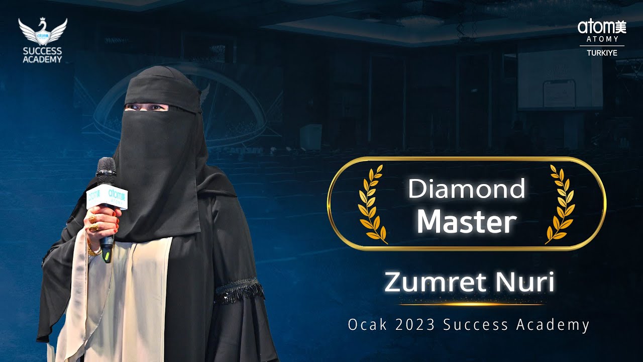 Atomy Diamond Master - Zumret Nuri - Ocak 2023 Success Academy - YouTube