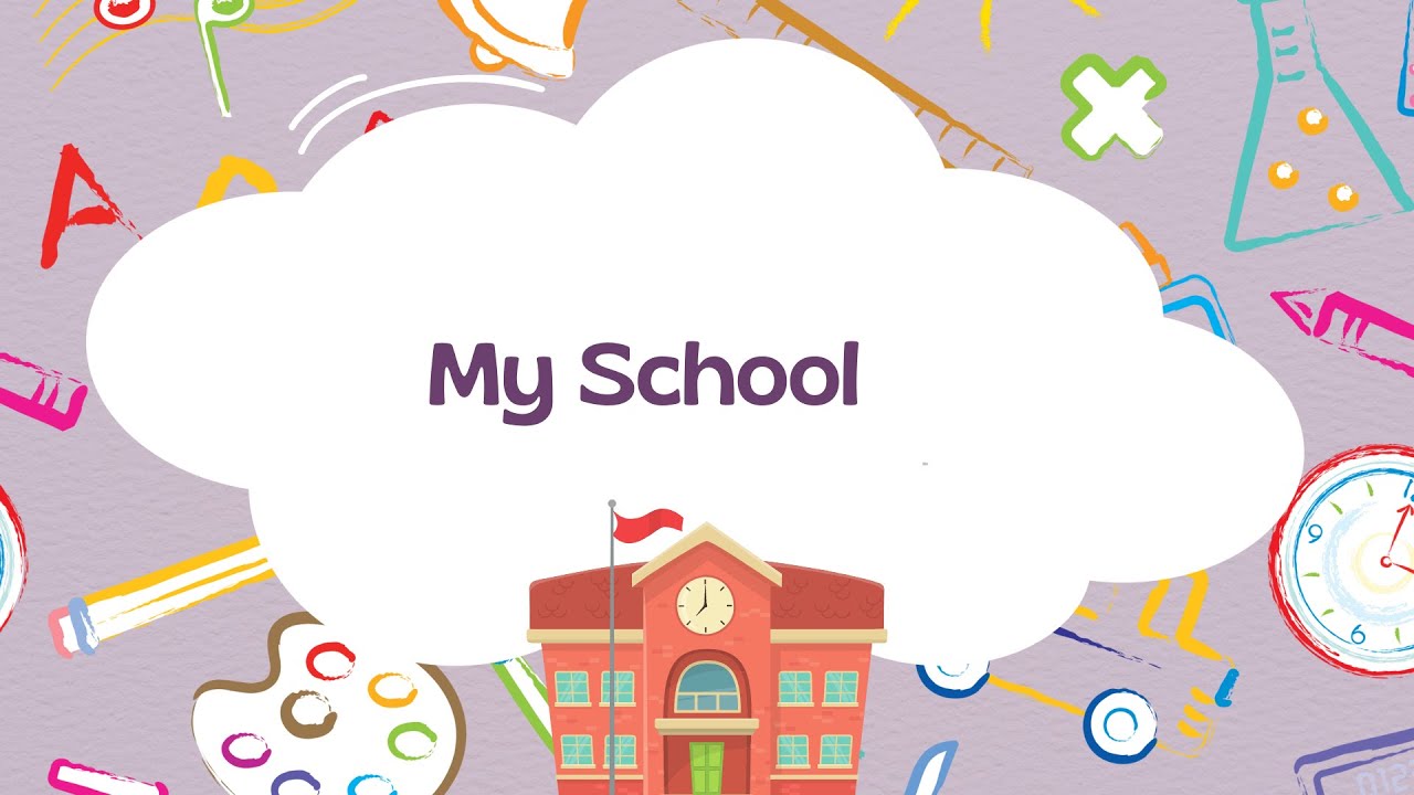 (A1) My School 🎒🏫👩‍🏫 - Let's learn about the school | Going English TV ...
