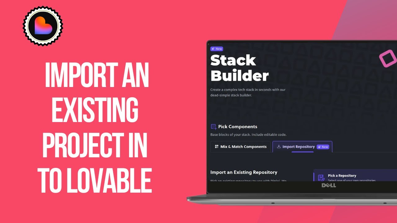 How to Import an existing Project in to Lovable - YouTube