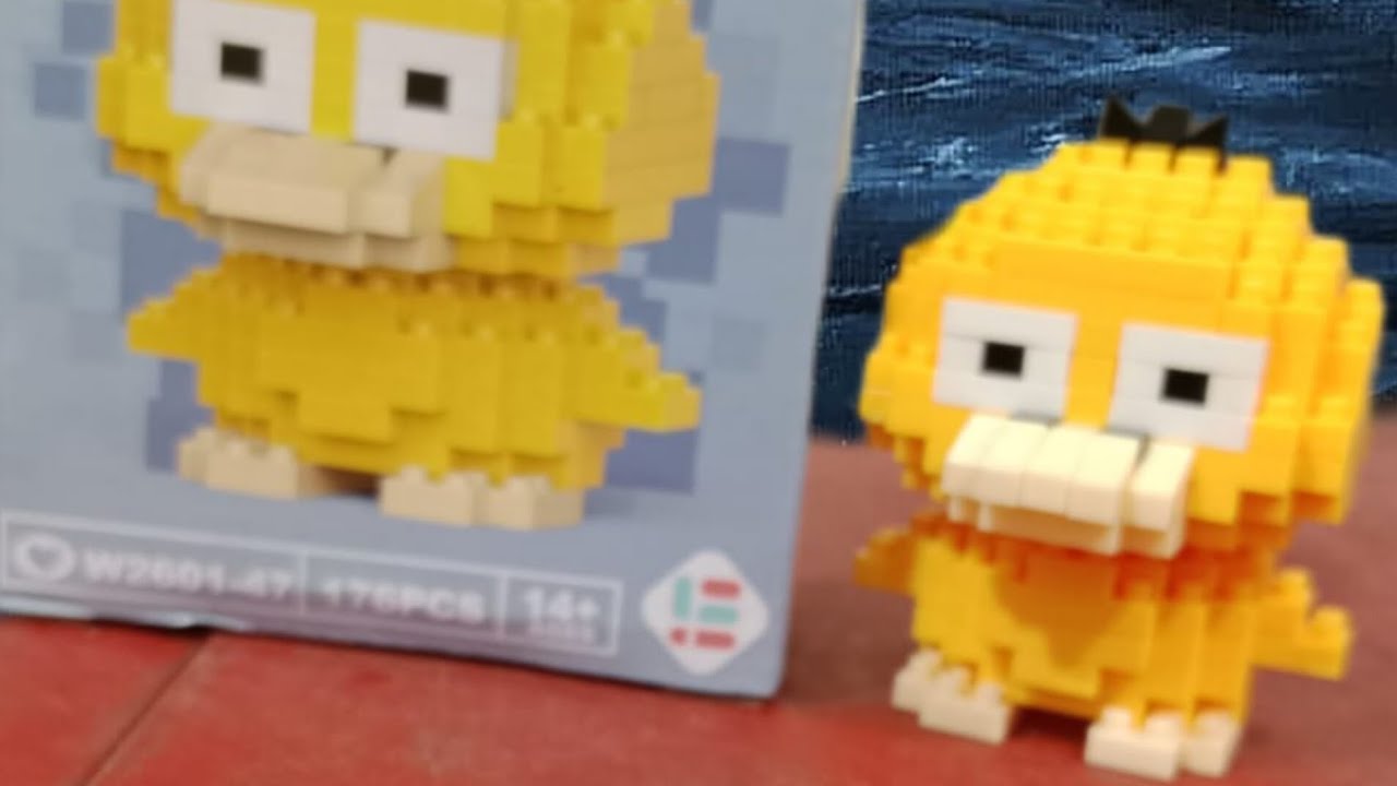 Making a Psyduck Lego 🤩🤩 Pokemon Bricks - YouTube