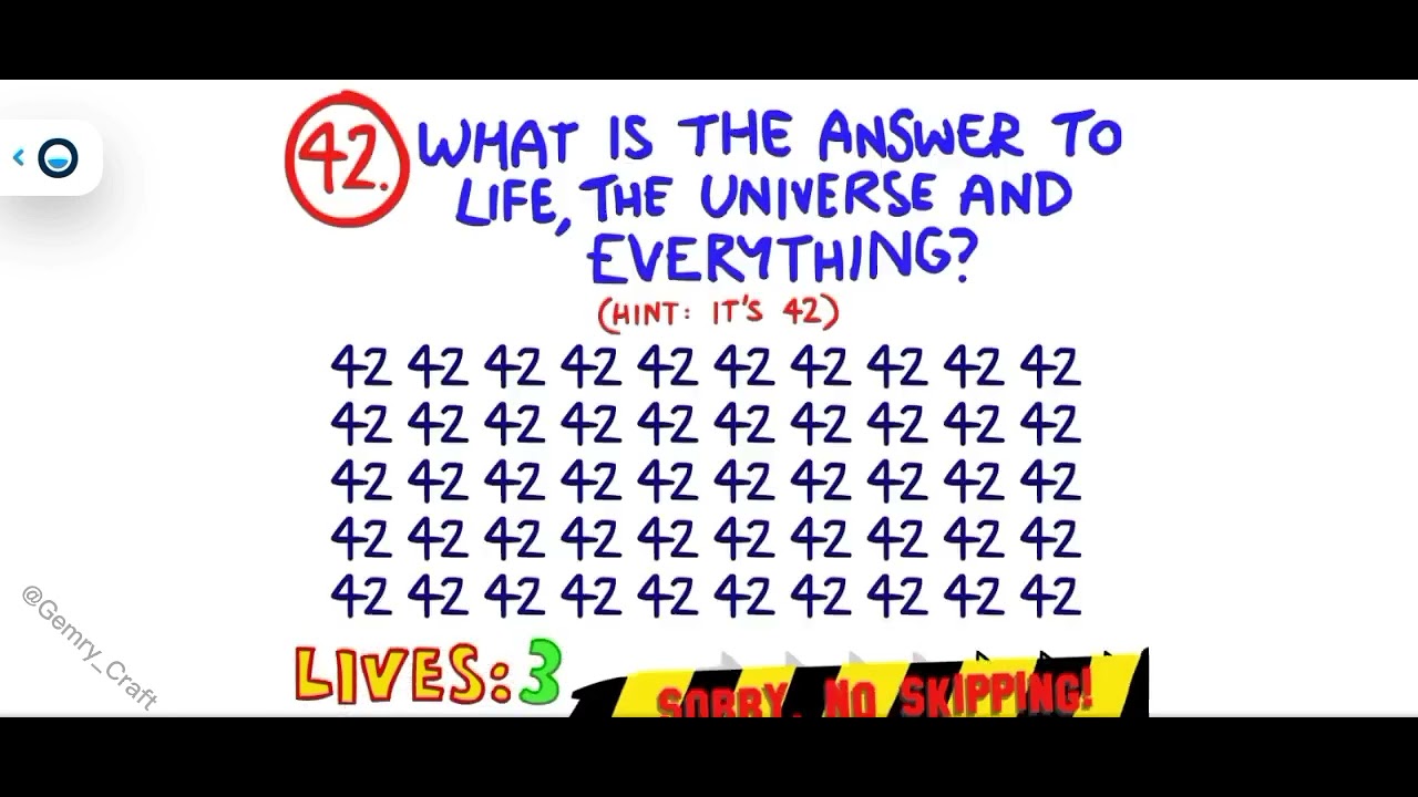 main impossible quiz 1-83 game favorit saya - YouTube