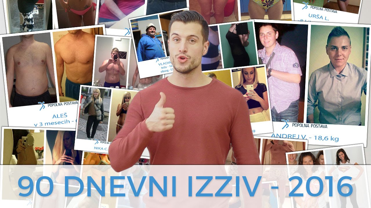 Miha Geršič predstavlja: 90-dnevni izziv za popolno postavo 2016 - YouTube