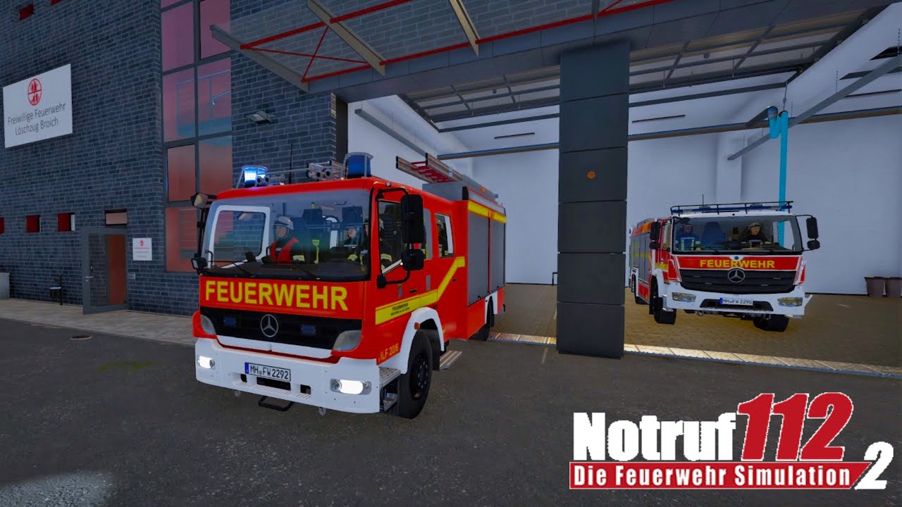 Rein in den Brandcontainer | Notruf 112 Die Feuerwehr Simulation 2 ...
