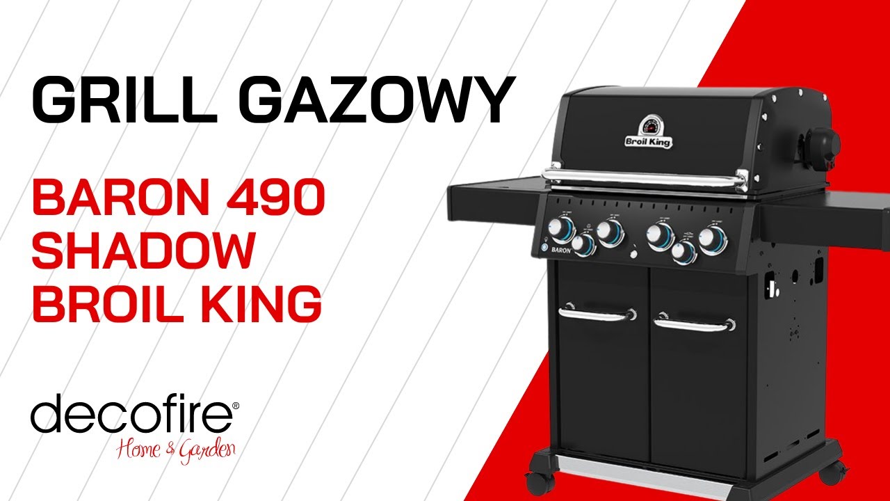 🔥 Grill gazowy Baron 490 Shadow Broil King | DECOFIRE - YouTube